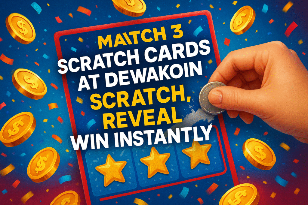 Online Scratch Cards at Dewakoin: Scratch, Reveal, and Win Instantly ...